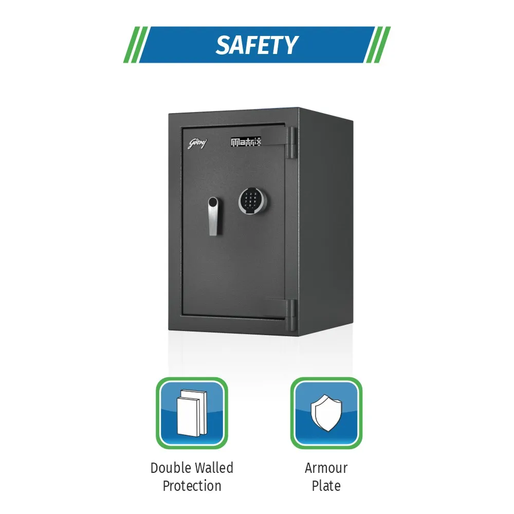 How to operate Godrej matrix digital safe locker?